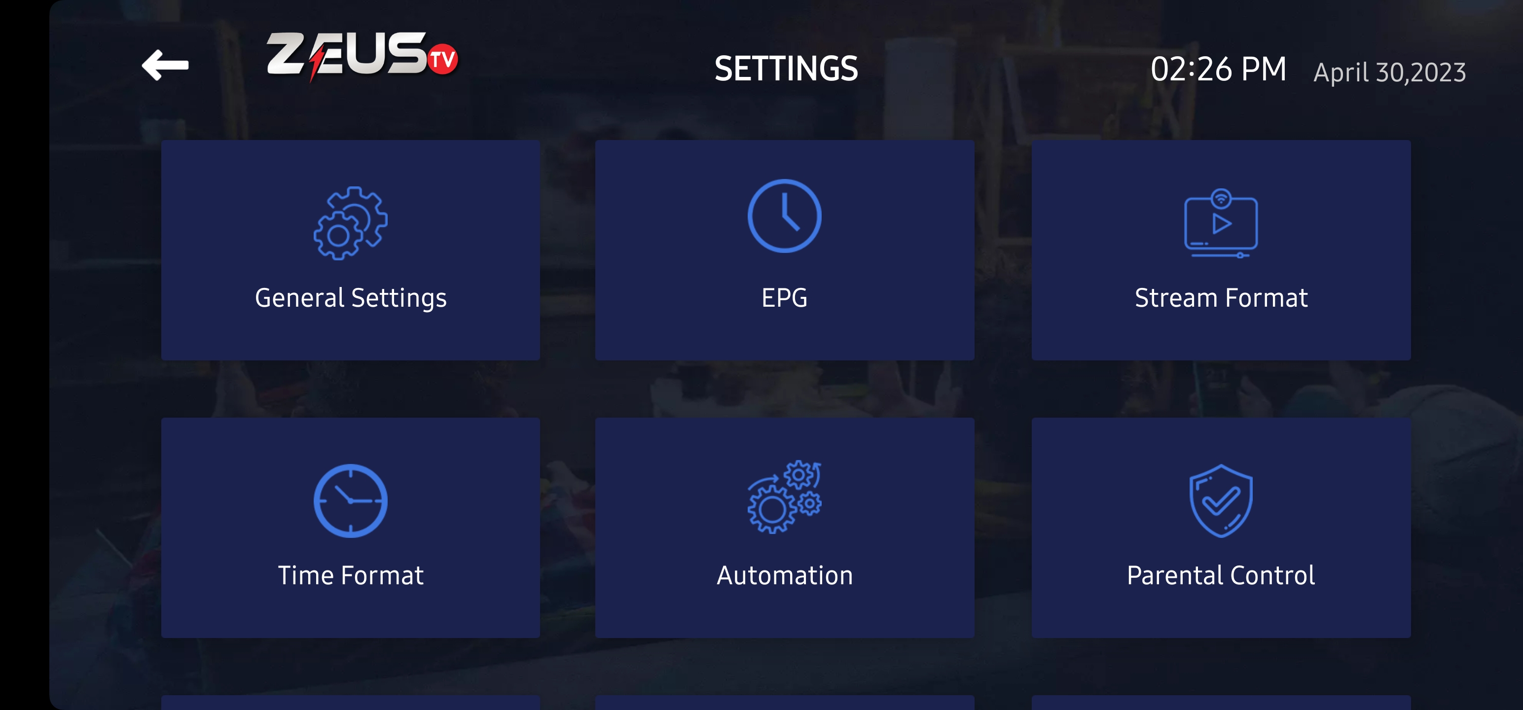 ZEUS TV | OTT PLAYER